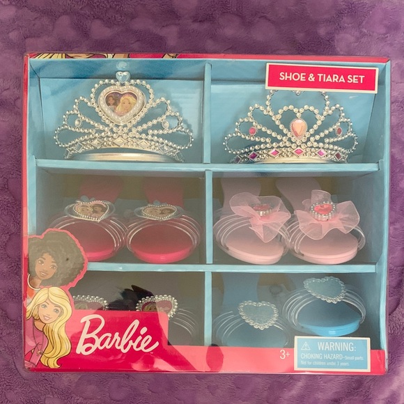 Barbie | Other | New Barbie Shoes And Tiara Play Set | Poshmark